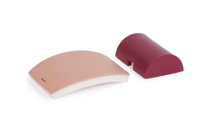 Skin Pad & Muscle Block for Injection Trainer (Light Skin Tone)