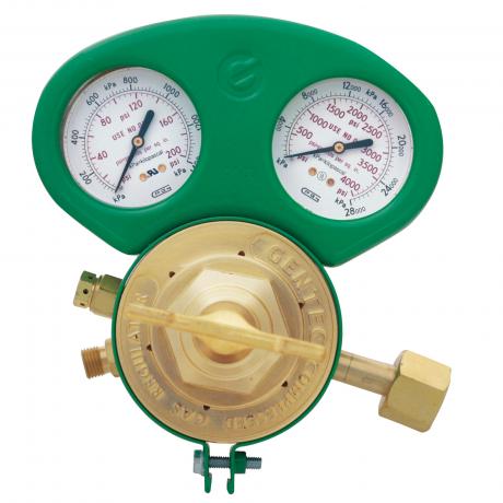 CGA 540 - Two Stage Oxygen Regulator - DISS Out